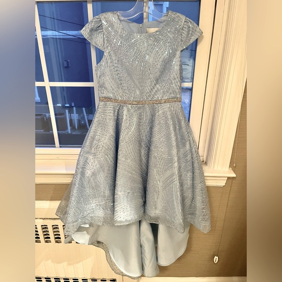 Rare Editions | Dresses | Rare Editions Baby Blue Fit And Flare Dress ...